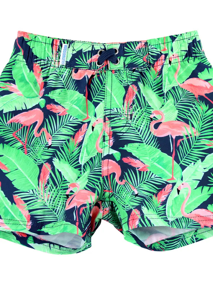 Flamingo Frenzy Swim Trunks – Sew Much Fun Embroidery